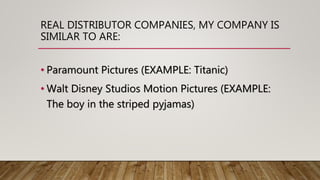 My Distribution Company | PPT | Free Download