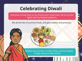 my diwali experience powerpoint presentation | PPTX