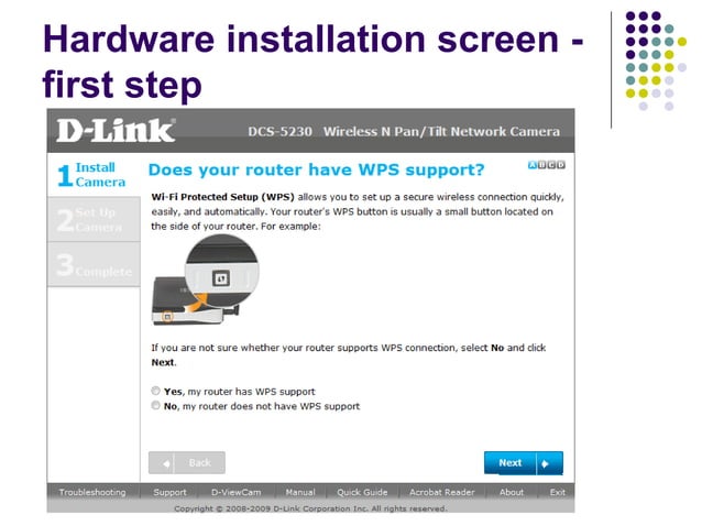 md setup wizard mockup demo | PPT | Technology & Computing