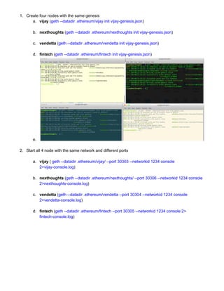 My Doc of geth | PDF