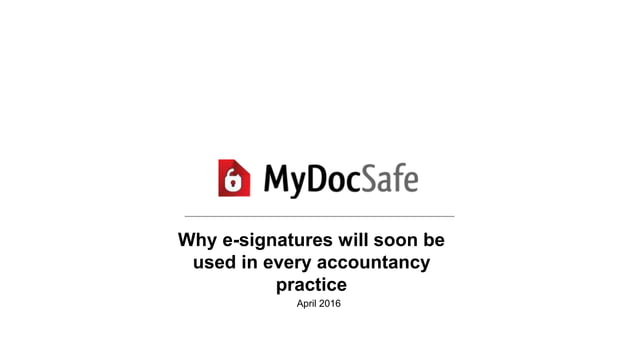 My DocSafe white paper 1 | PPT