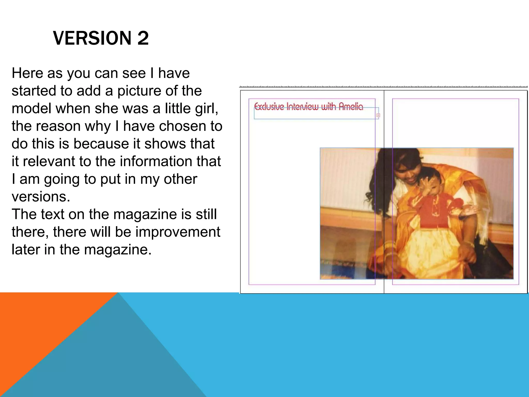 My double page spread | PPTX