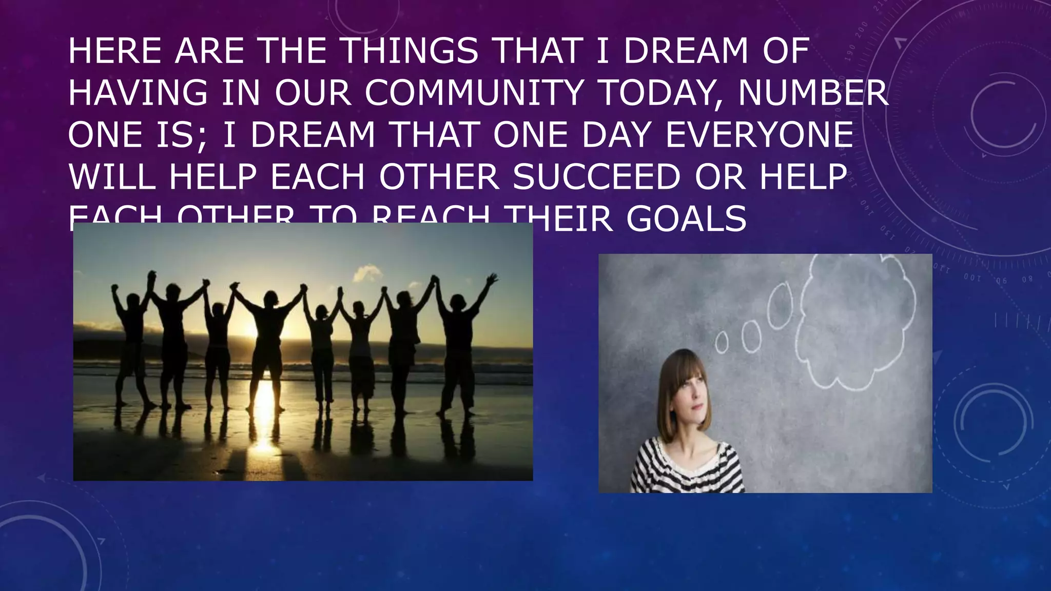 My dream community | PPTX