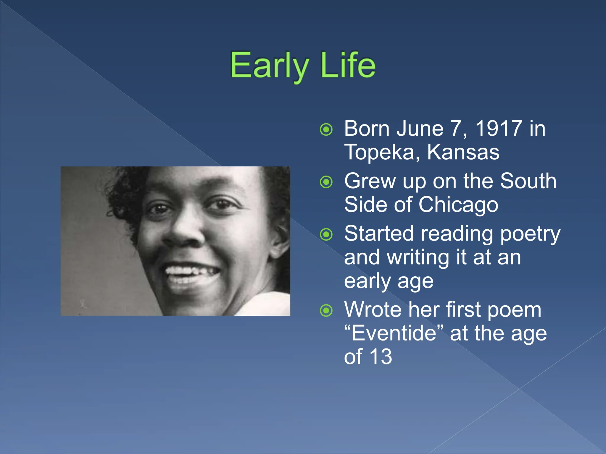 My dreams, my works - Gwendolyn biography.pptx