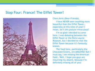 My dream trip project | PPTX