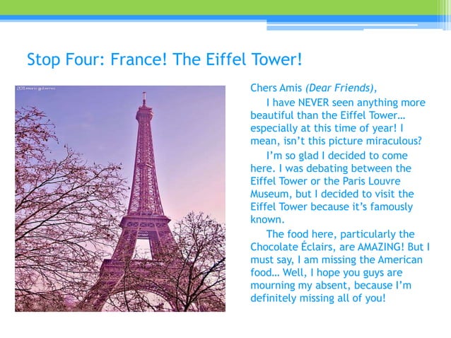 My dream trip project | PPTX