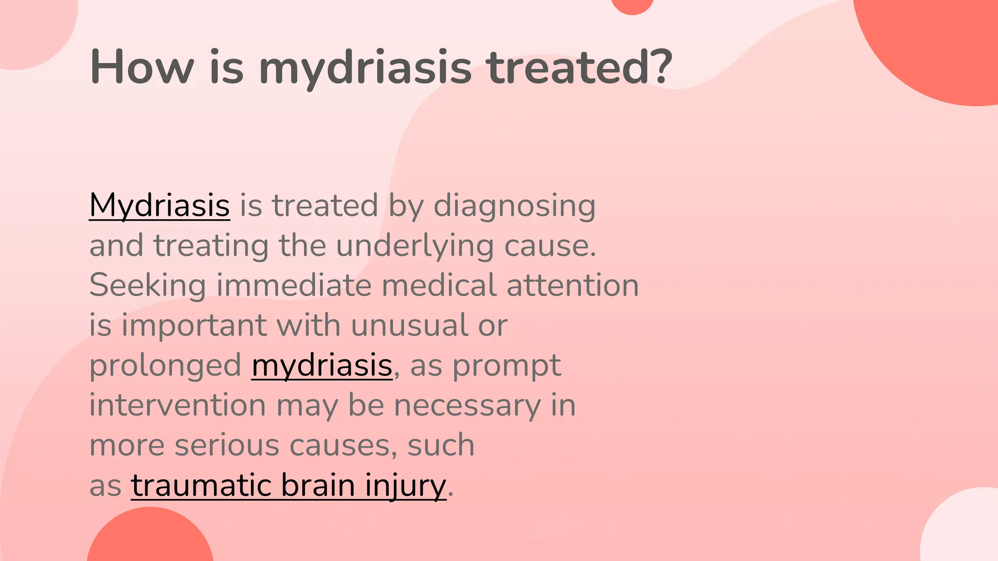 mydriasis, nystagmus, papilledema.pptx