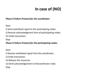 Fault Tolerant and Distributed System | PPTX | Databases | Computer Software and Applications