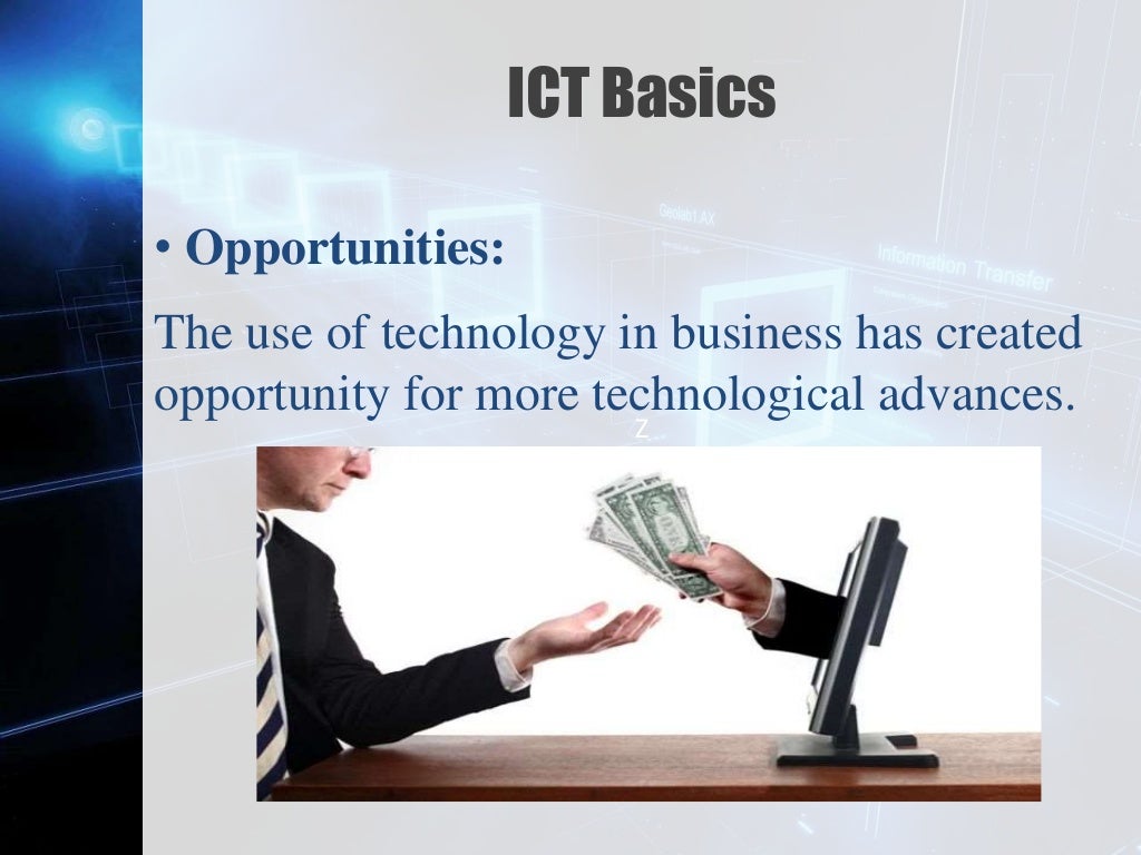 Role Of ICT in E-Business
