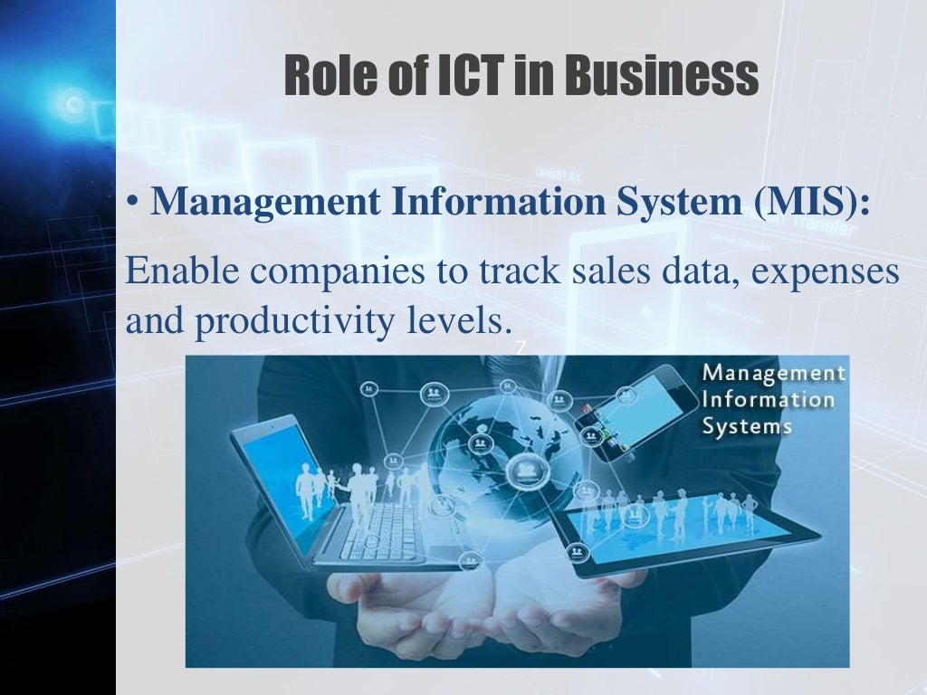 Role Of ICT in E-Business