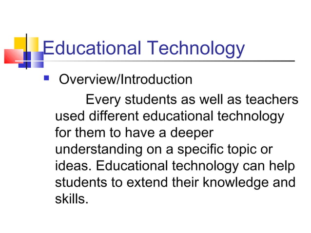 My ed.tech ppt.edmarose | PPT