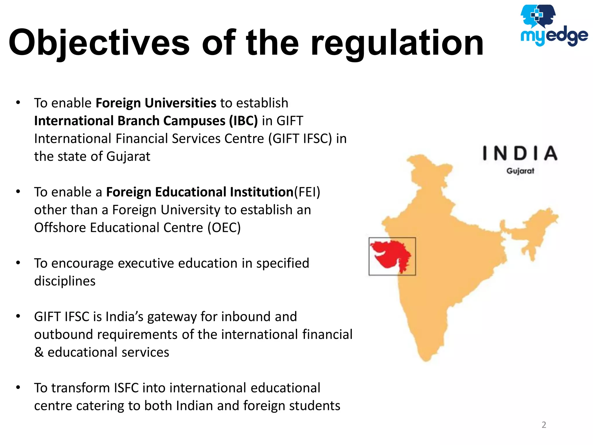Foreign Universities permitted to set up offshore campuses in India | PDF