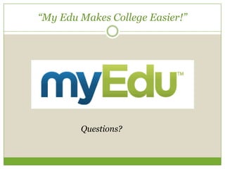 MyEdu | PPT