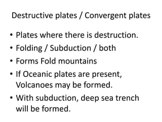 Mye geography review series tectonics | PPTX