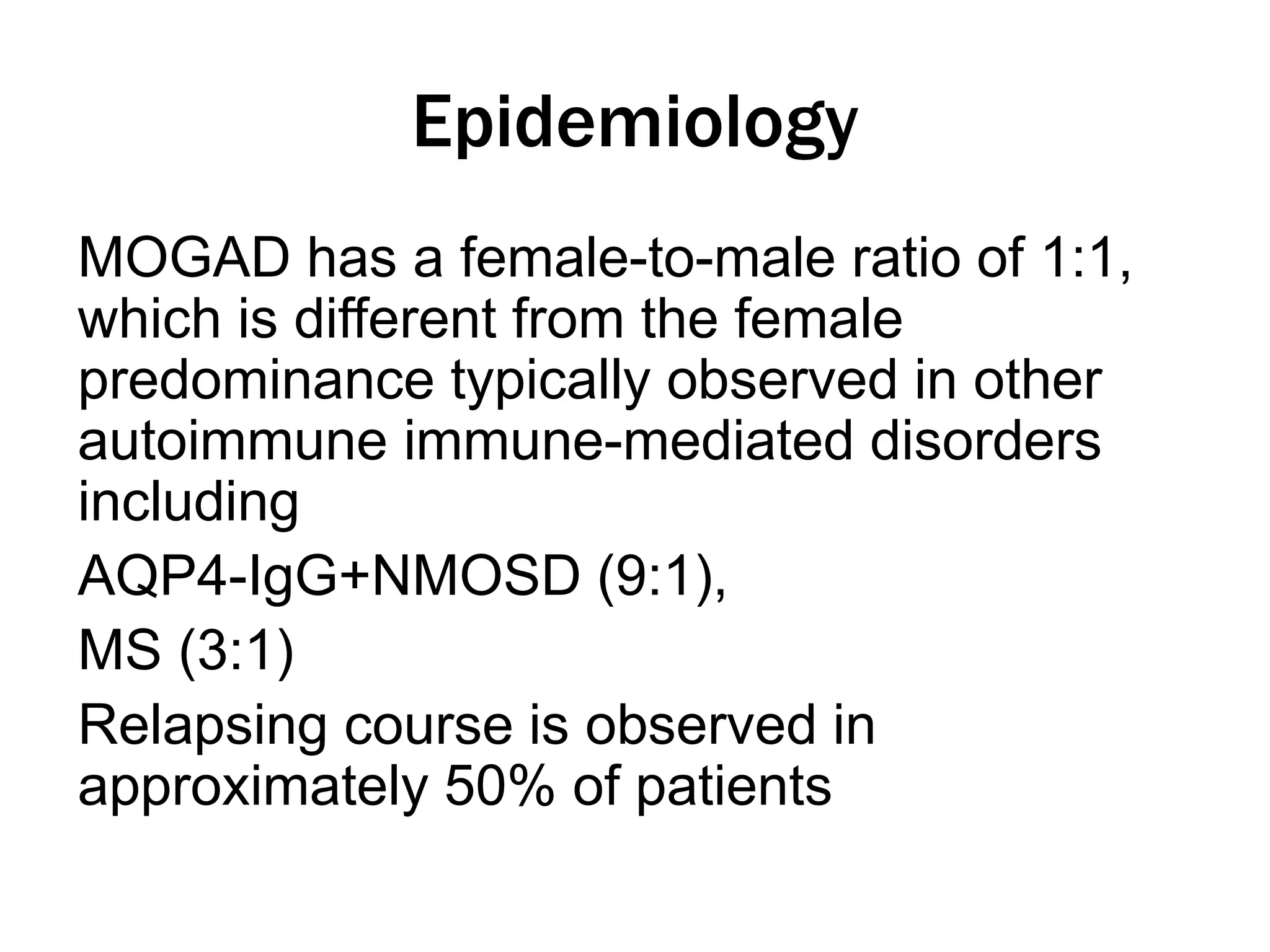 Myelin Oligodendrocyte Glycoprotein antibody associated disease (MOGAD ...
