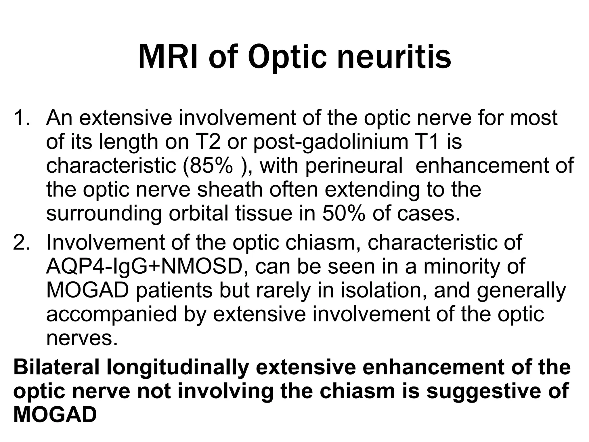 Myelin Oligodendrocyte Glycoprotein antibody associated disease (MOGAD ...