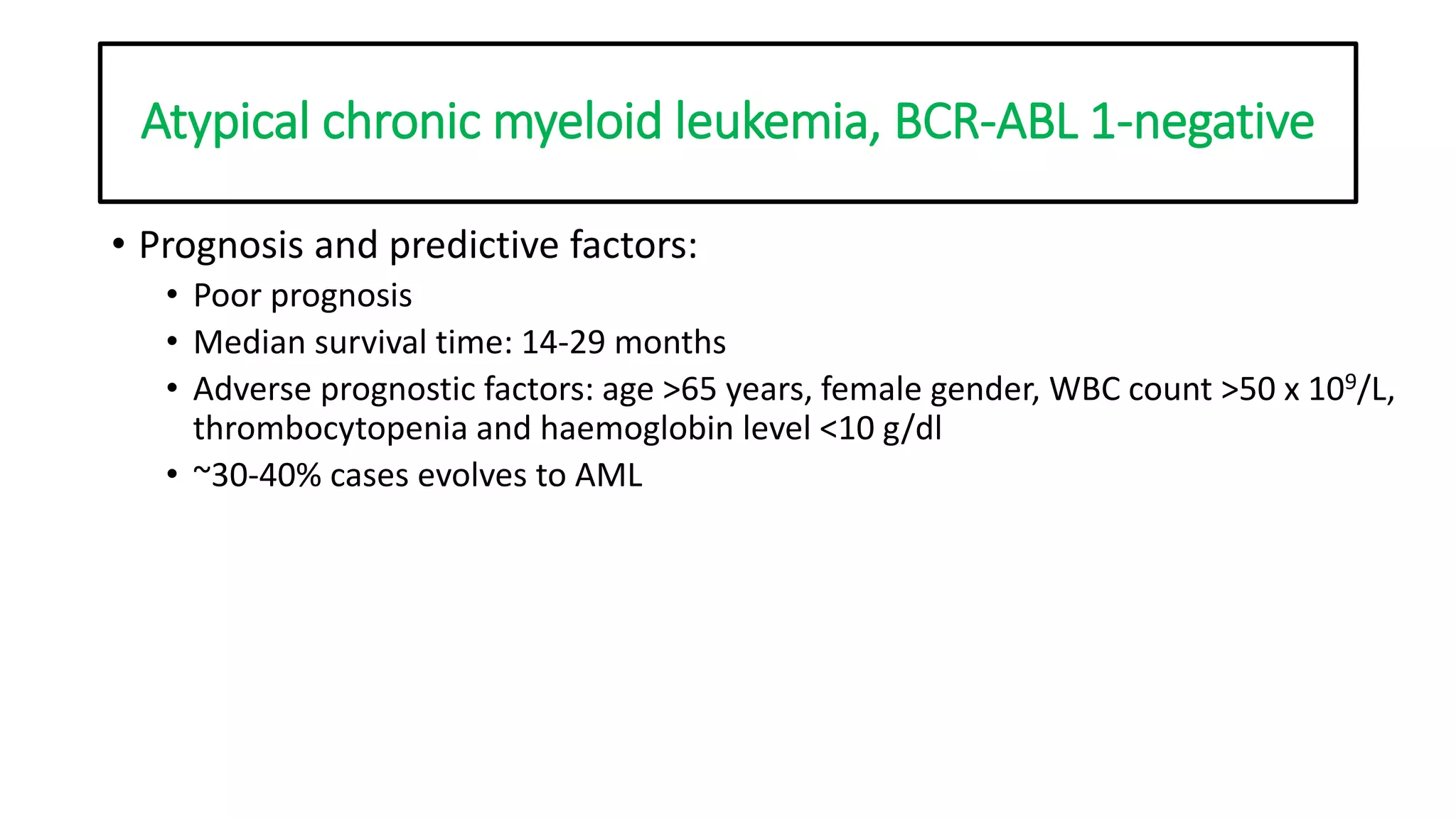 Adult Myelodysplastic/myeloproliferative neoplasms | PPTX