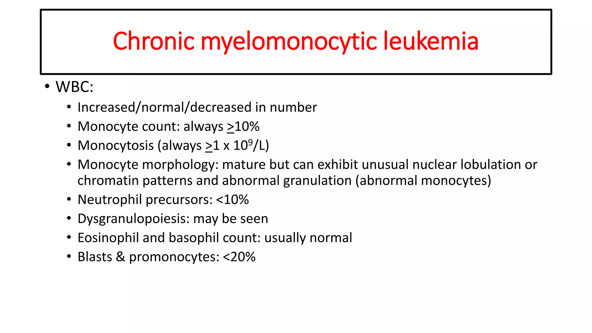 Adult Myelodysplastic/myeloproliferative neoplasms | PPTX