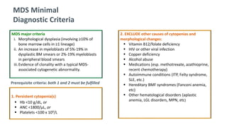 Myelodysplastic neoplasms.pptx