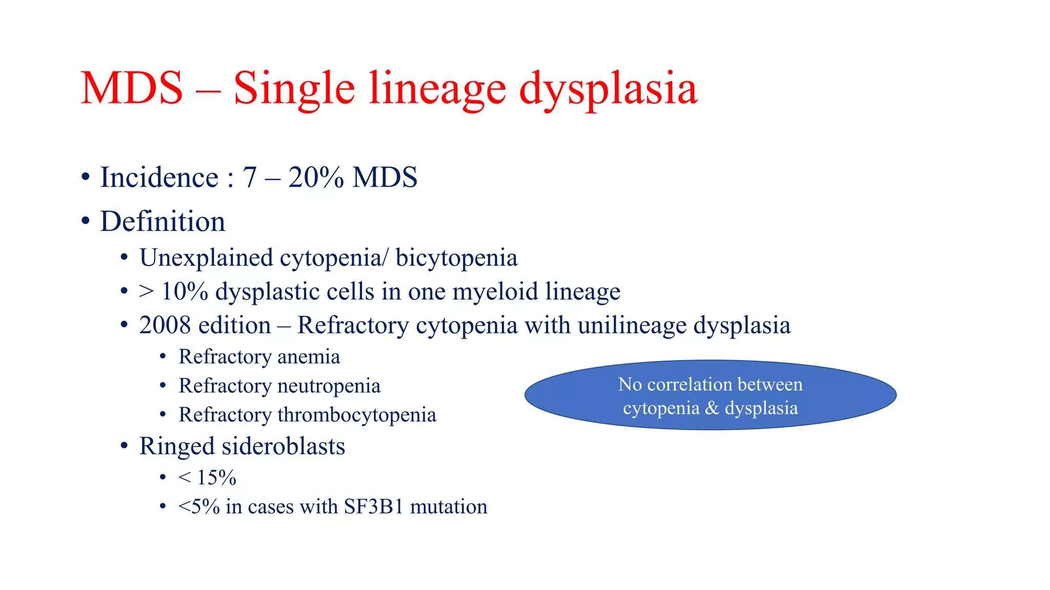 Myelodysplastic Syndrome.pptx