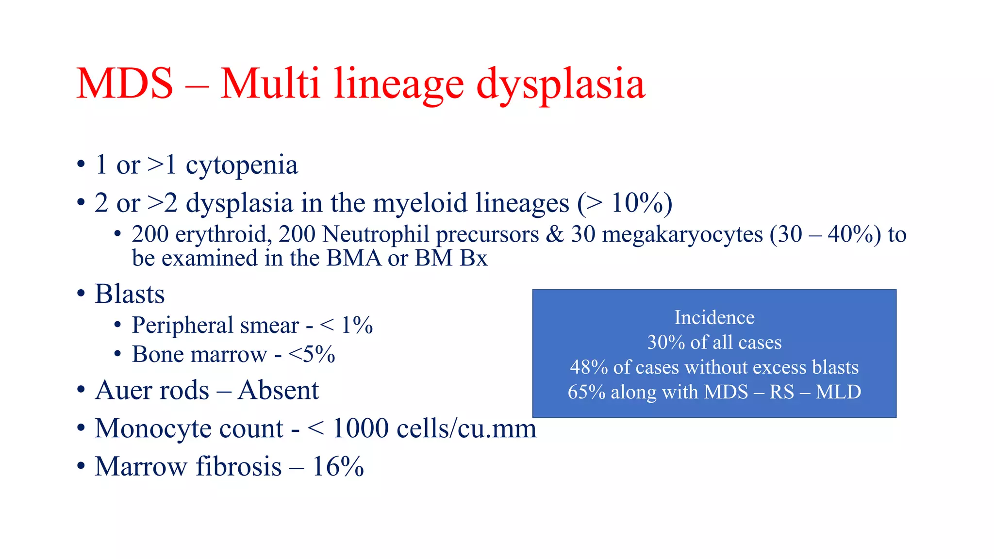 Myelodysplastic Syndrome.pptx