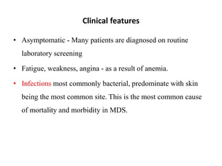 Myelodysplasticsyndromes | PPTX