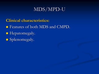 MYELODYSPLASTICSYNDROMES.ppt