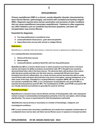 Myelofibrosis | PDF