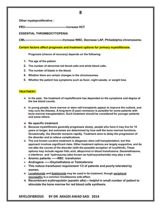 Myelofibrosis | PDF