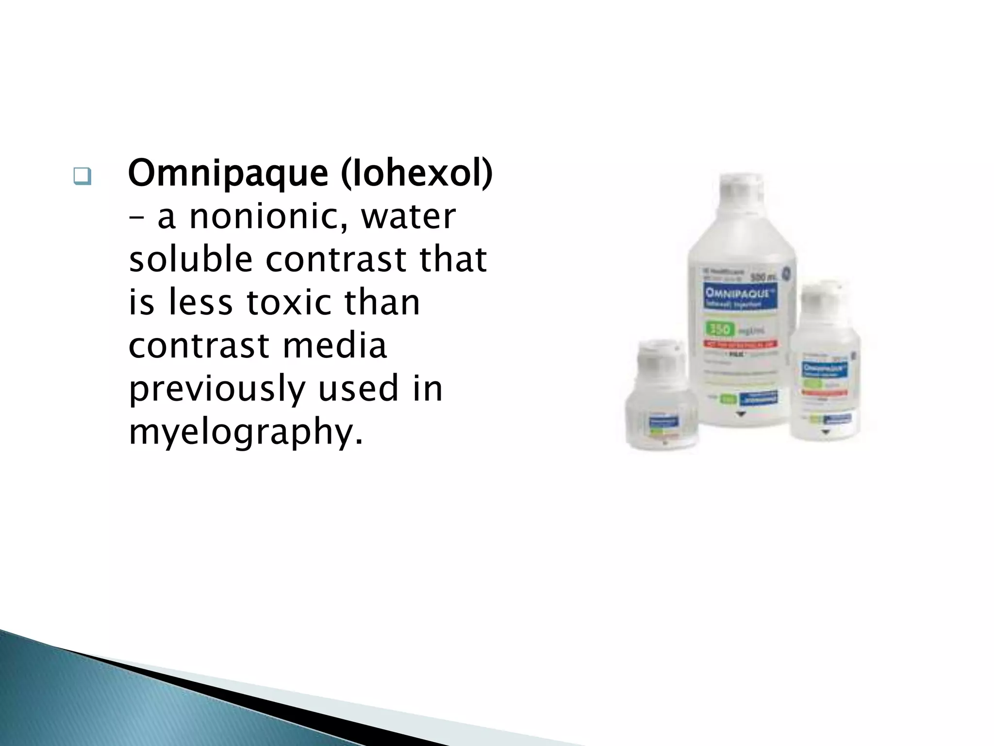 Myelography | PPTX