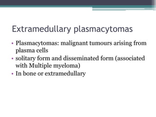 Myelomatosis an unusual presentation | PPTX
