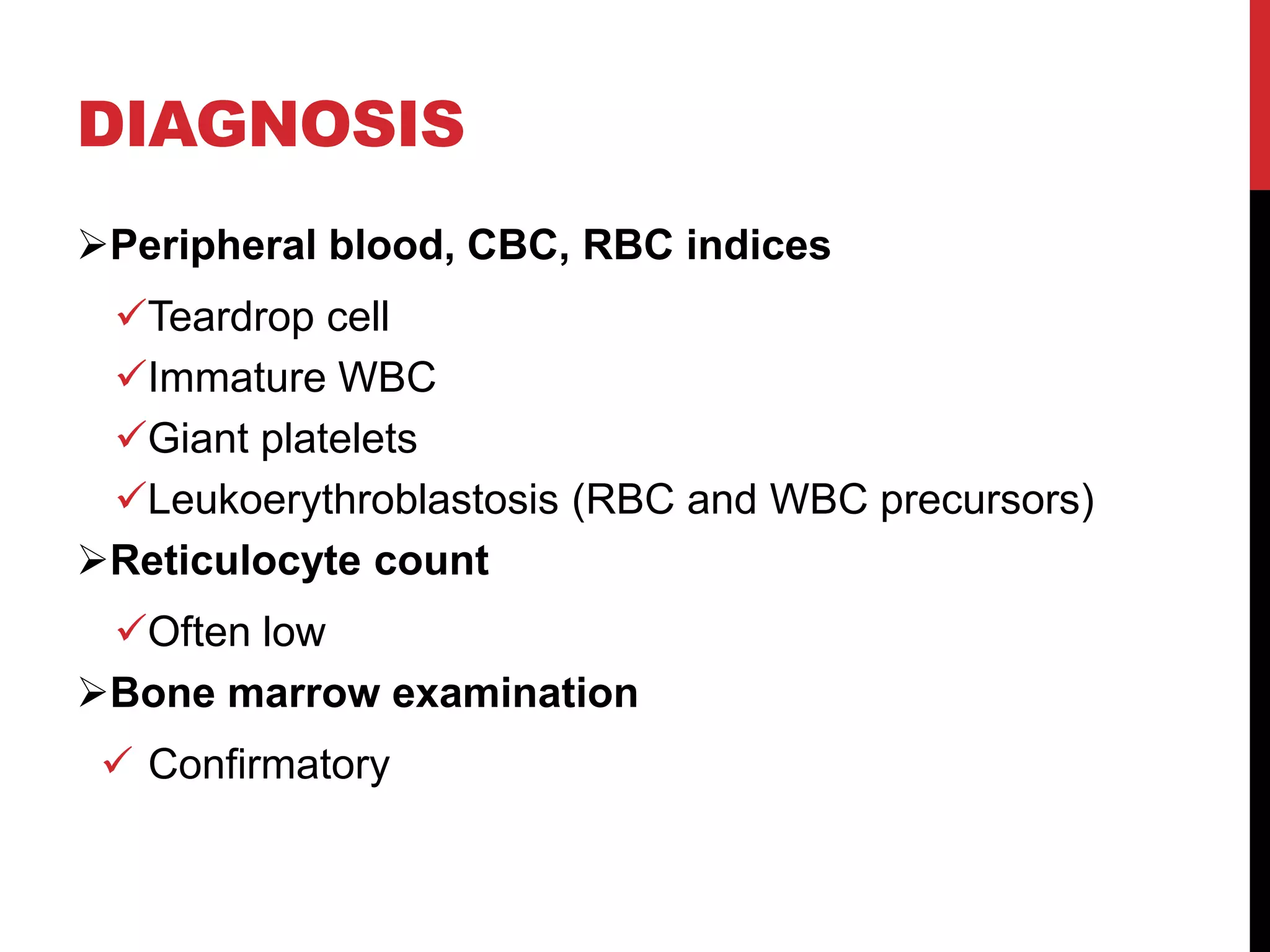 Myelophthisic anemia final | PPTX