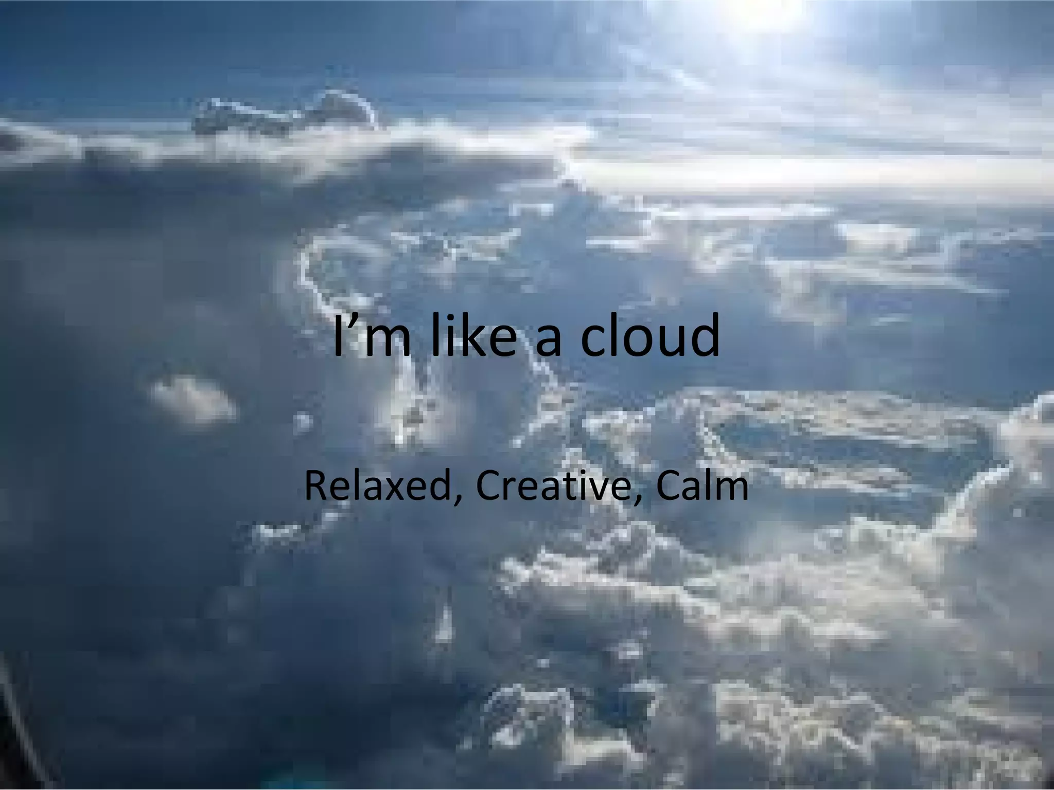 My emotional forecast | PPT