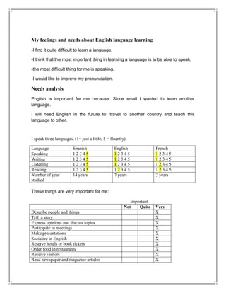 My english language learner profile.docx 1 copia | DOCX