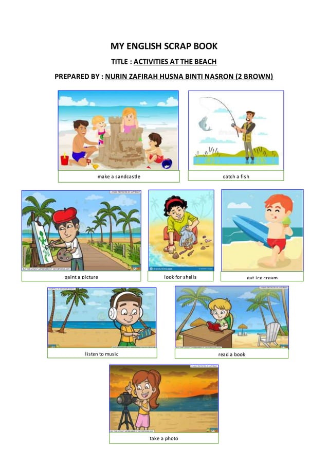 My english scrap book | DOCX