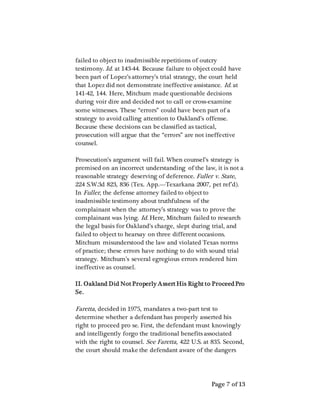 Writing Sample - Memorandum | DOCX