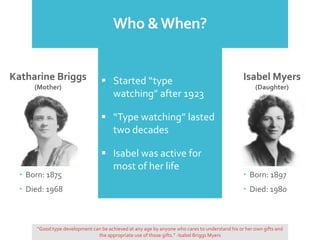 Myers-Briggs | PPTX