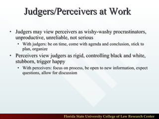 Myers Briggs Personality Typesfor Negotiation | PPT