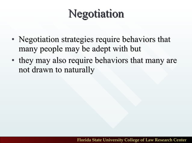 Myers Briggs Personality Typesfor Negotiation | PPT