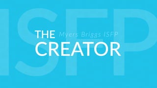 ISFP - The Creator | PDF