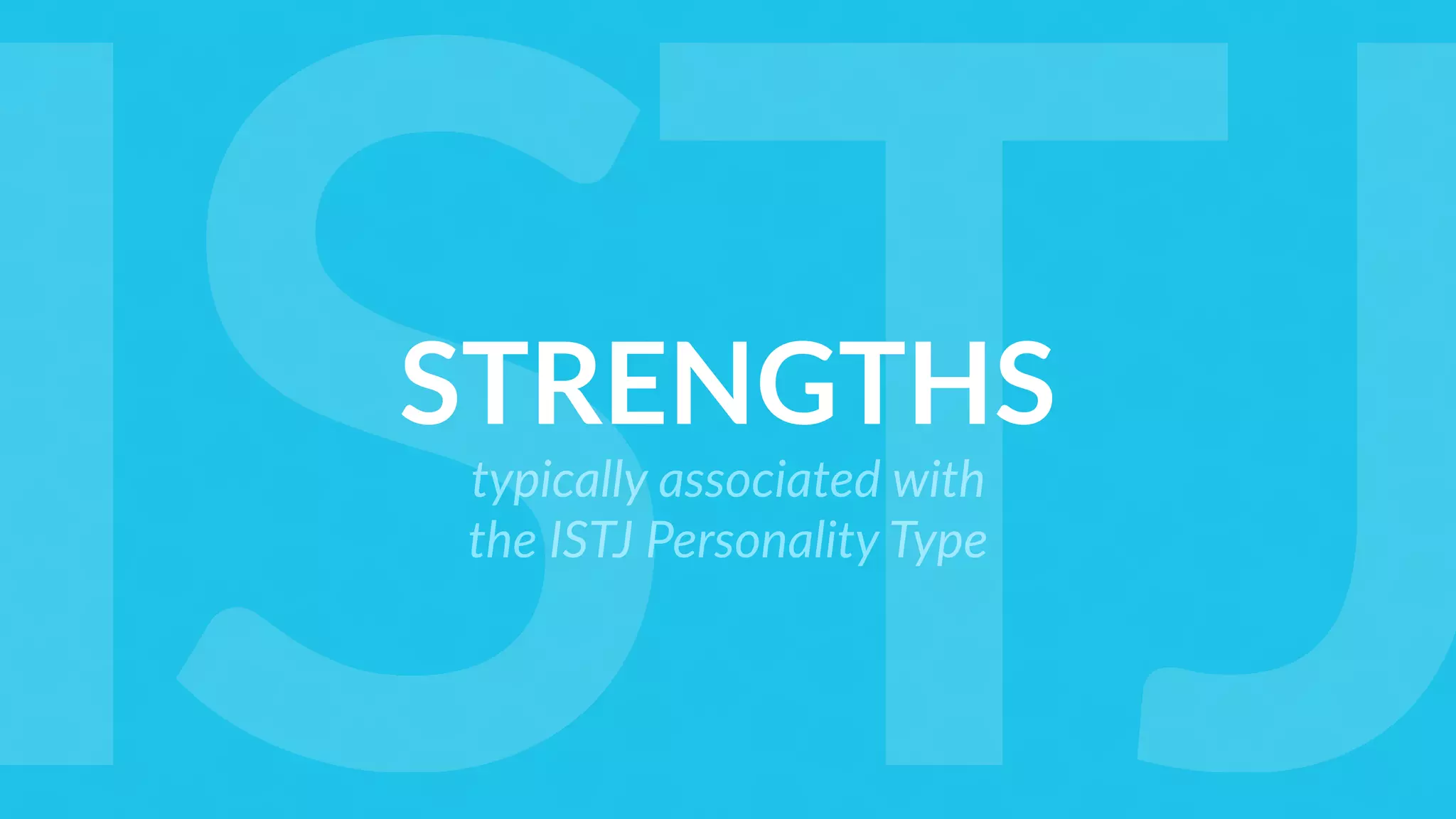 ISTJ - The Investigator | PDF