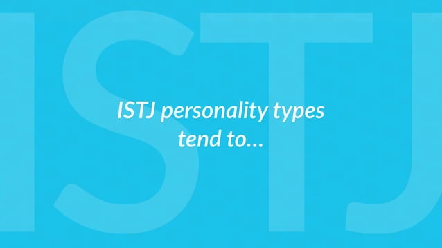 ISTJ - The Investigator | PDF