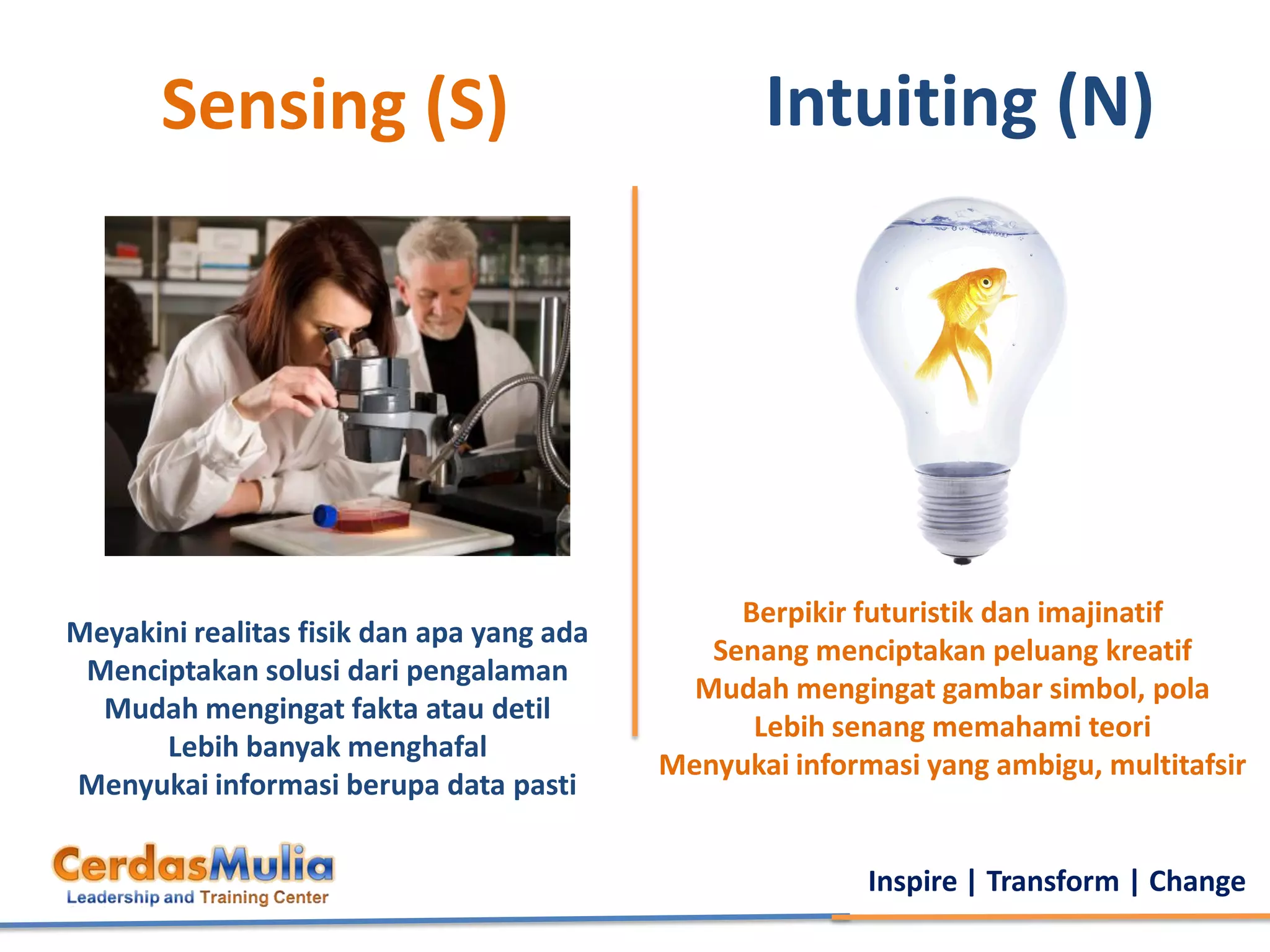Myers Briggs MBTI Personality Types Indonesia | PDF