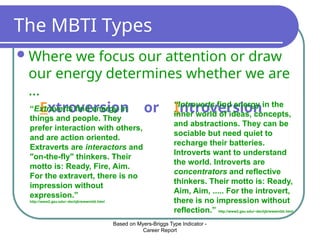 Myers_Briggs_personality.ppt about a theory | PPTX