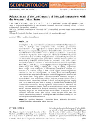 myers_et_al_2012_palaeoclimate_of_the_late_jurassic_of_portugal ...