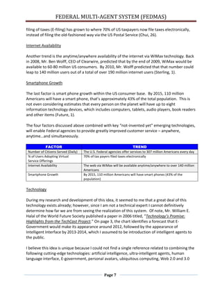 Federal Mutil-Agent System (FEDMAS) | PDF