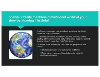 Layering Meaning Into Your Scenes, with Linda Joy Myers | PDF ...