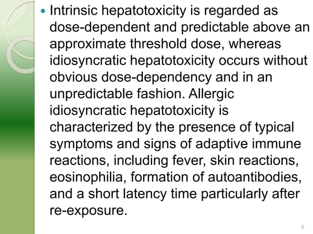 Molecular mechanism of drug induced hepatotoxicity | PPTX | Endocrine ...
