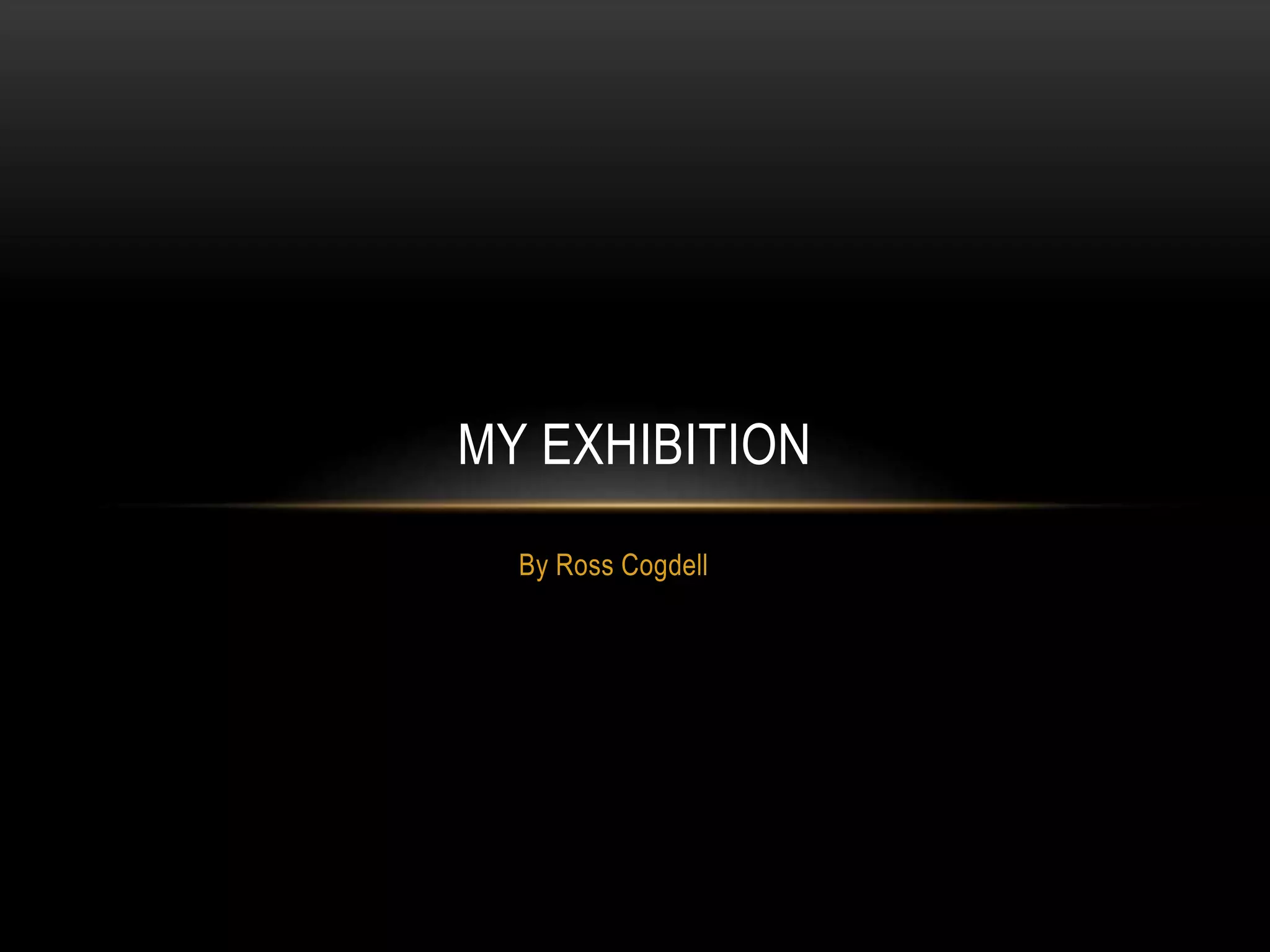 My exhibition before and after | PPTX