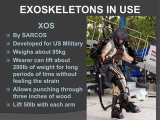 Exoskeletons | PPTX